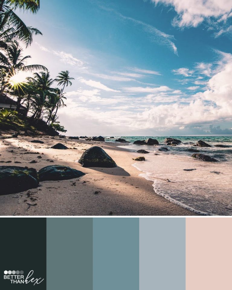 Seaside Blues – Better Than Hex – Color Palette Inspiration