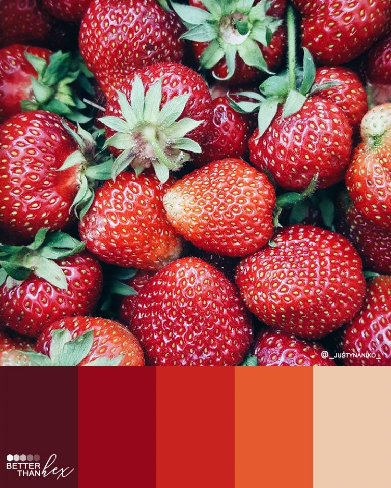 Strawberry Picking – Better Than Hex – Color Palette Inspiration